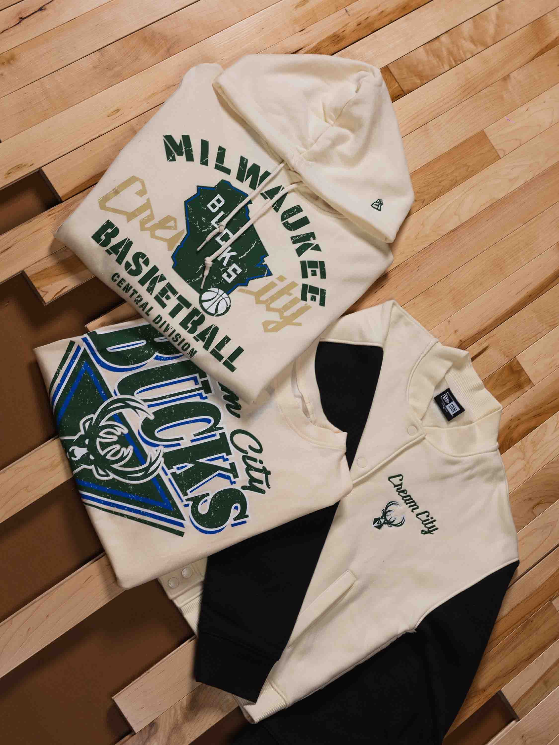 Check out the Bucks' new Cream City collection and 2025-26 alternate