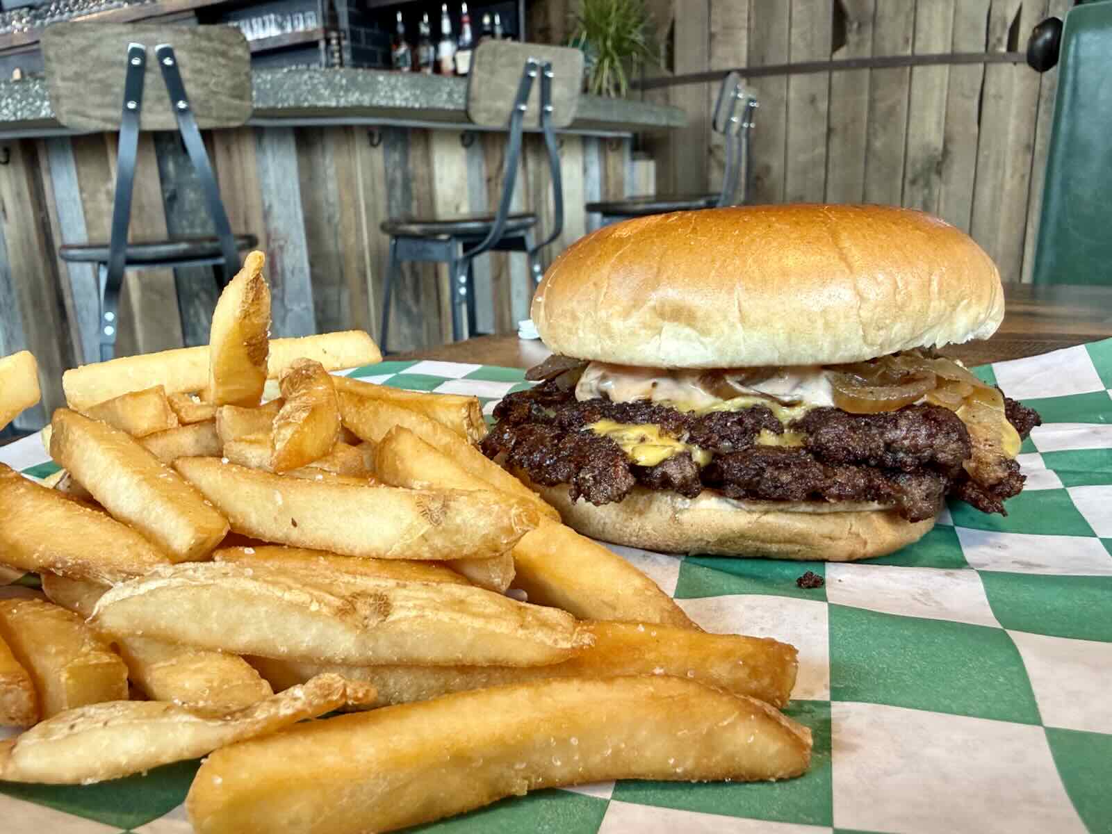 On the Burger Trail: The double Draft Smash at Draft & Co.