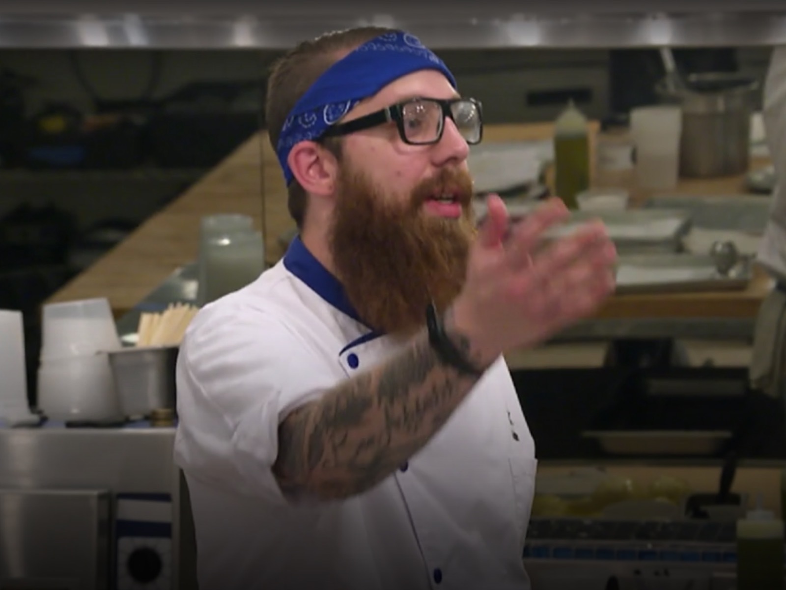 MKE in "Hell's Kitchen": Chef Adam gets a little spicy