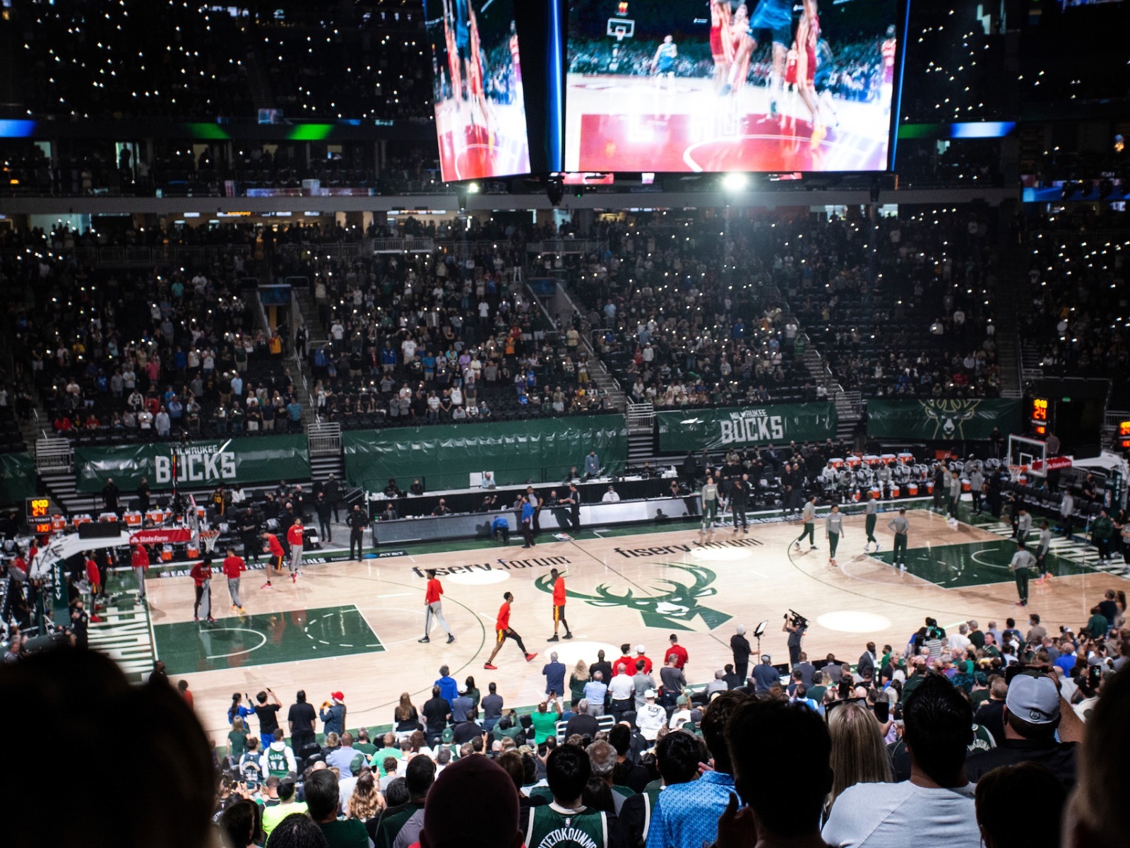 The Bucks will open up Fiserv Forum for NBA Finals watching parties