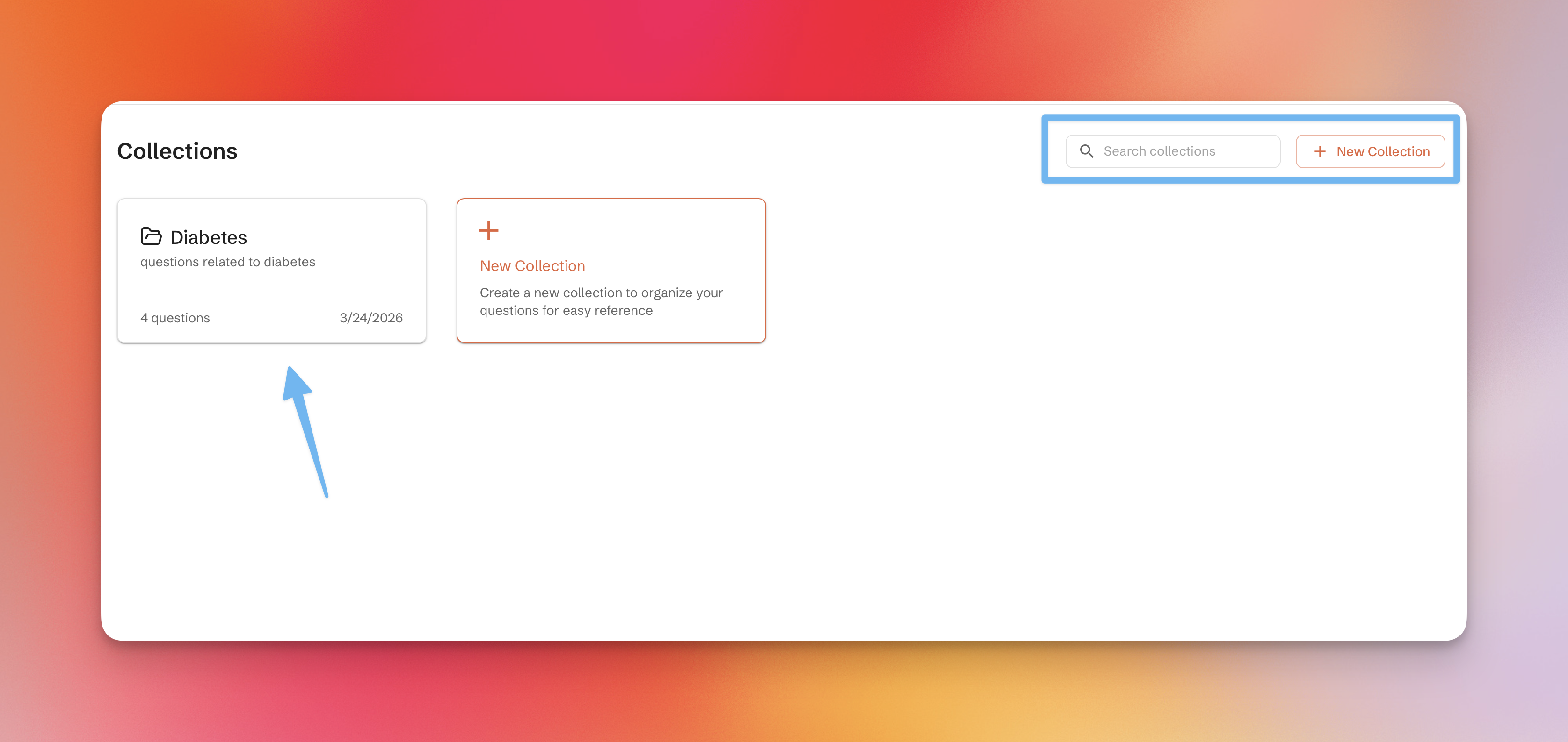 Collections | User Guide | OpenEvidence