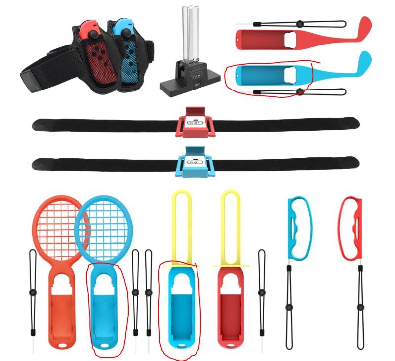 Single handle/stick shape joycon accesory for Switch Sports? : r/Switch