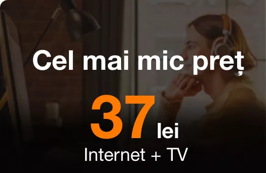 Oferte Internet prin Fibra + TV - Cel mai Rapid Internet Fix | Orange