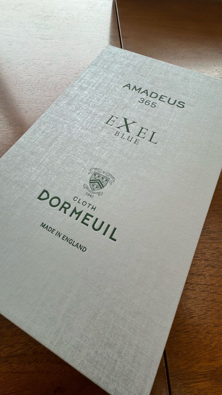 「DORMEUIL」で仕立てる -仙台駅前店ブログ-オーダースーツSADA