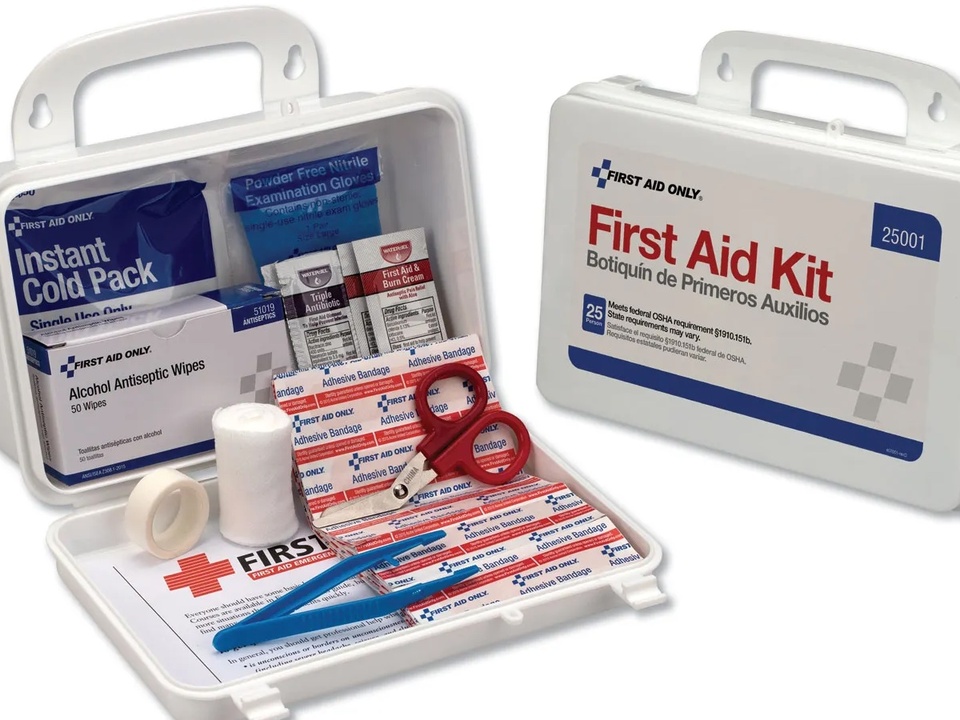 Use our Office First Aid Kit Checklist | OnTimeSupplies.com