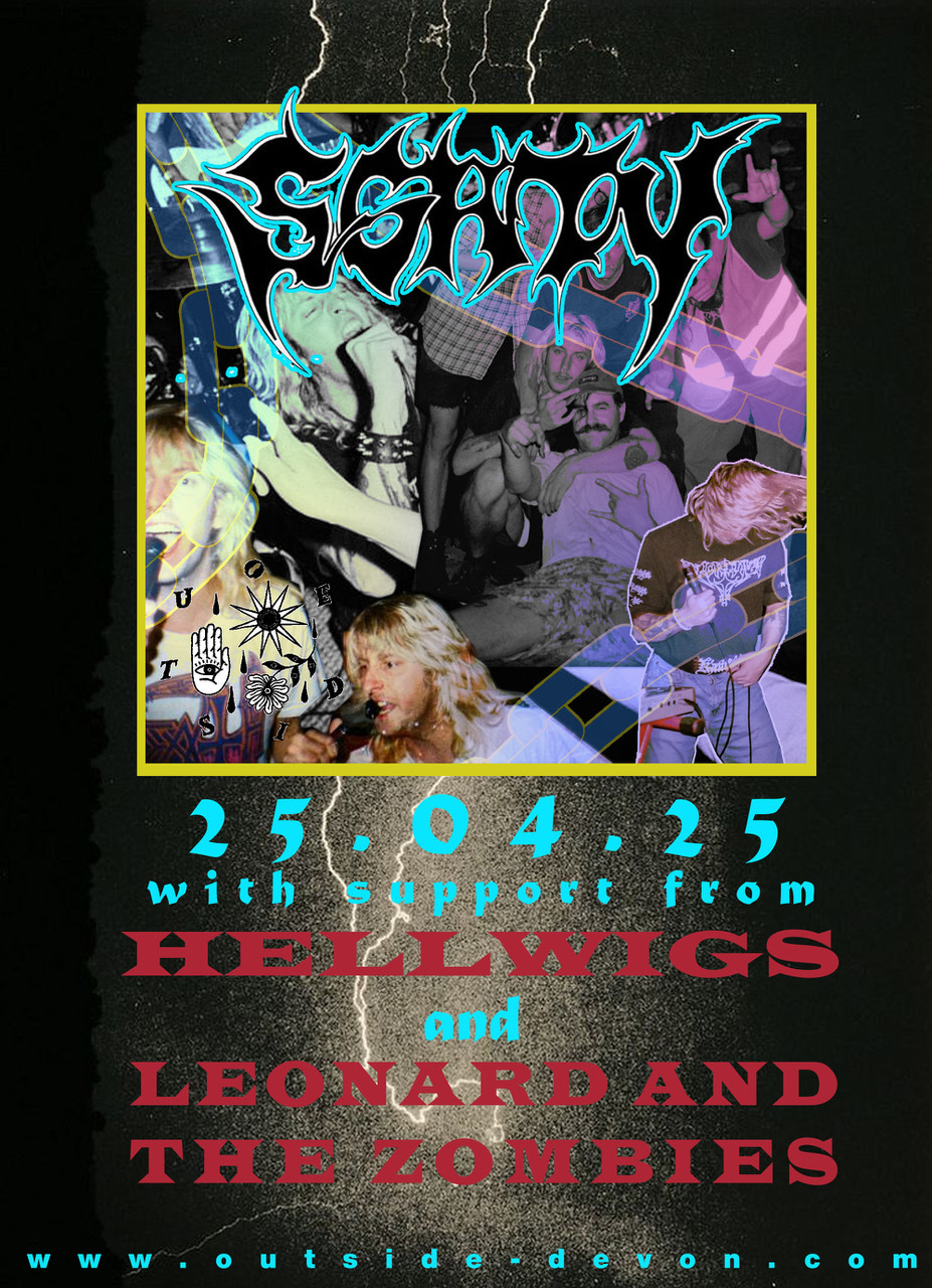 Outside Devon • Gig at Outside! S.G.A.T.V punk band