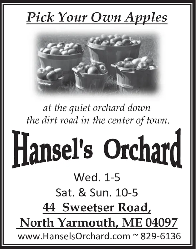 WEDNESDAY, OCTOBER 16, 2019 Ad - Hansel's Orchard - The Forecaster