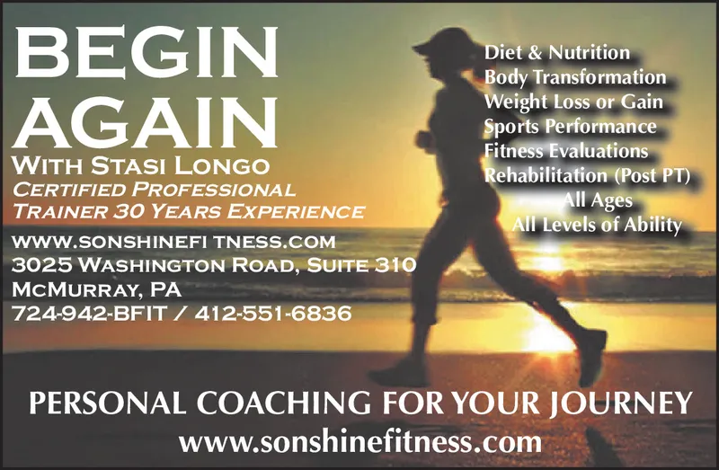 SUNDAY, MARCH 1, 2020 Ad - Sonshine Fitness - Observer-Reporter