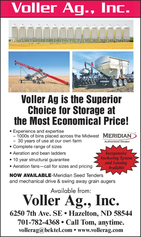 SUNDAY, NOVEMBER 26, 2023 Ad - Voller Ag Inc - Agweek