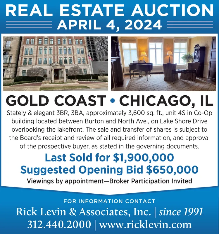FRIDAY, FEBRUARY 23, 2024 Ad - Rick Levin & Associates, Inc - Chicago ...