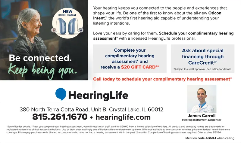 THURSDAY, MARCH 14, 2024 Ad - HearingLife - Crystal Lake - Northwest Herald