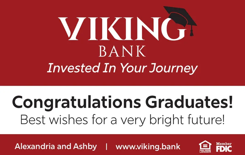 THURSDAY, MAY 16, 2024 Ad - Viking Bank - Alexandria - Echo Press