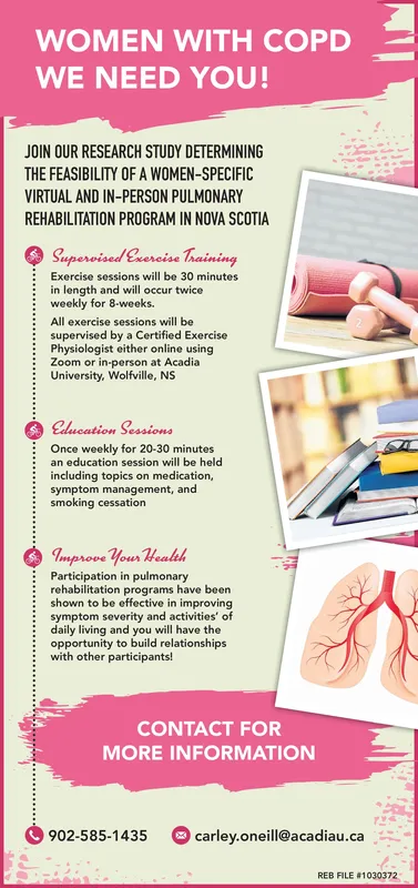 TUESDAY, AUGUST 20, 2024 Ad - Acadia University – School of Kinesiology ...