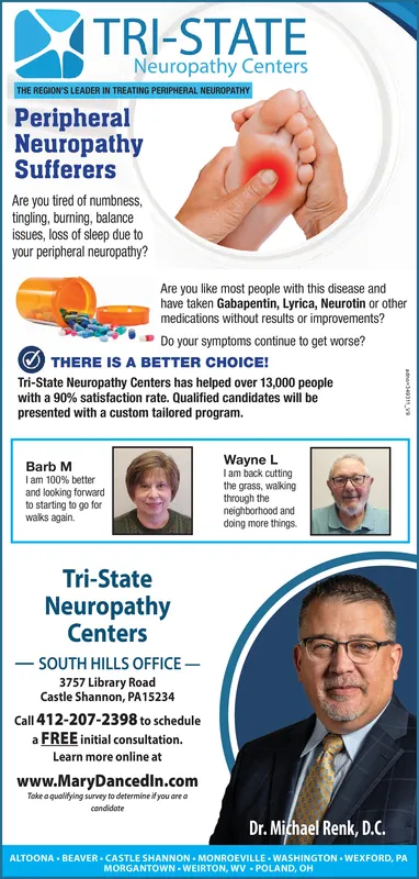 THURSDAY, OCTOBER 31, 2024 Ad - Tri-State Neuropathy Centers - South ...