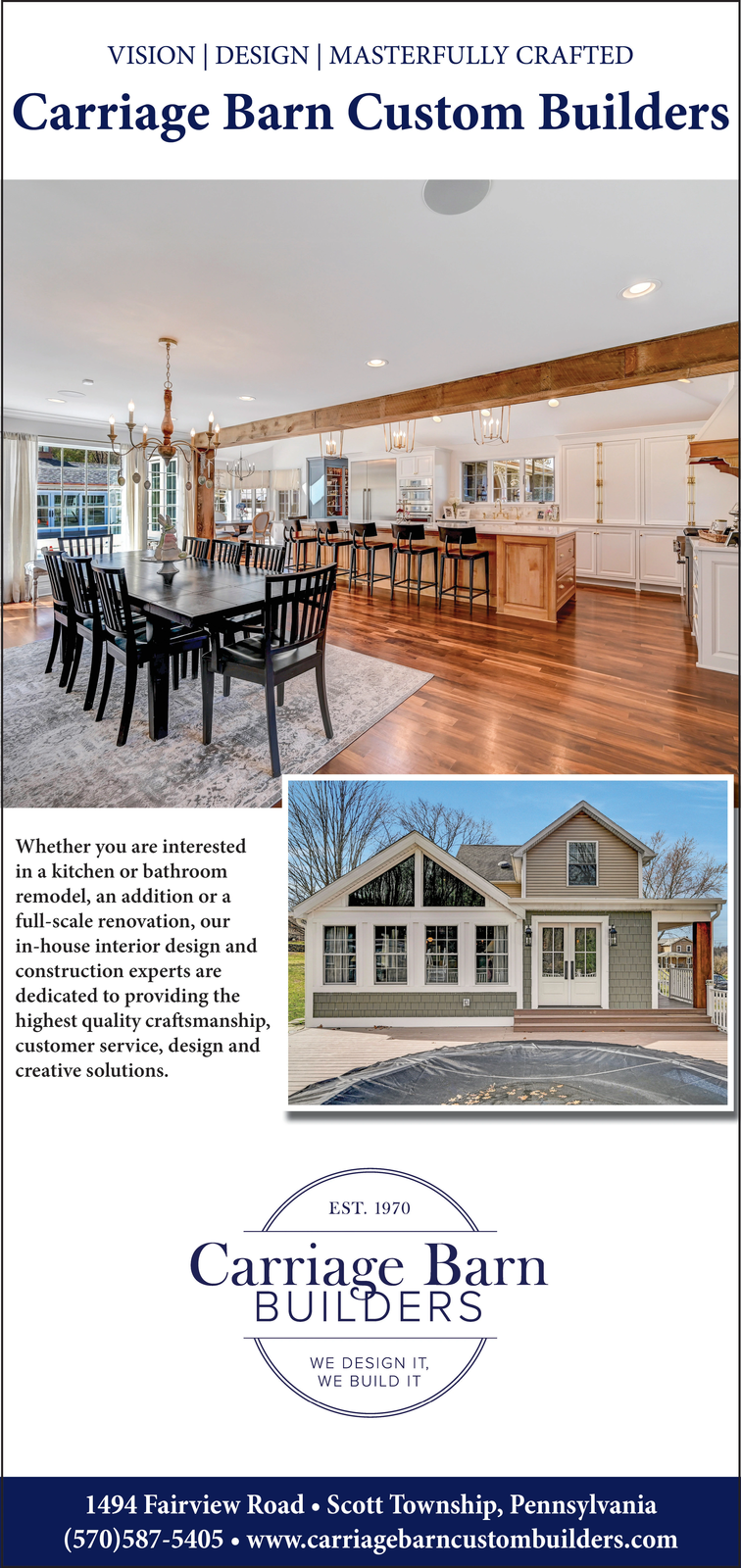 WEDNESDAY, DECEMBER 4, 2024 Ad - Carriage Barn Builders - The Abington ...