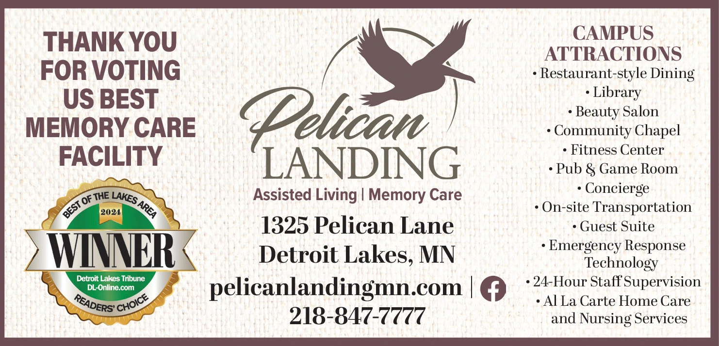FRIDAY, JANUARY 17, 2025 Ad - Pelican Landing - The Tribune (Detroit Lakes)