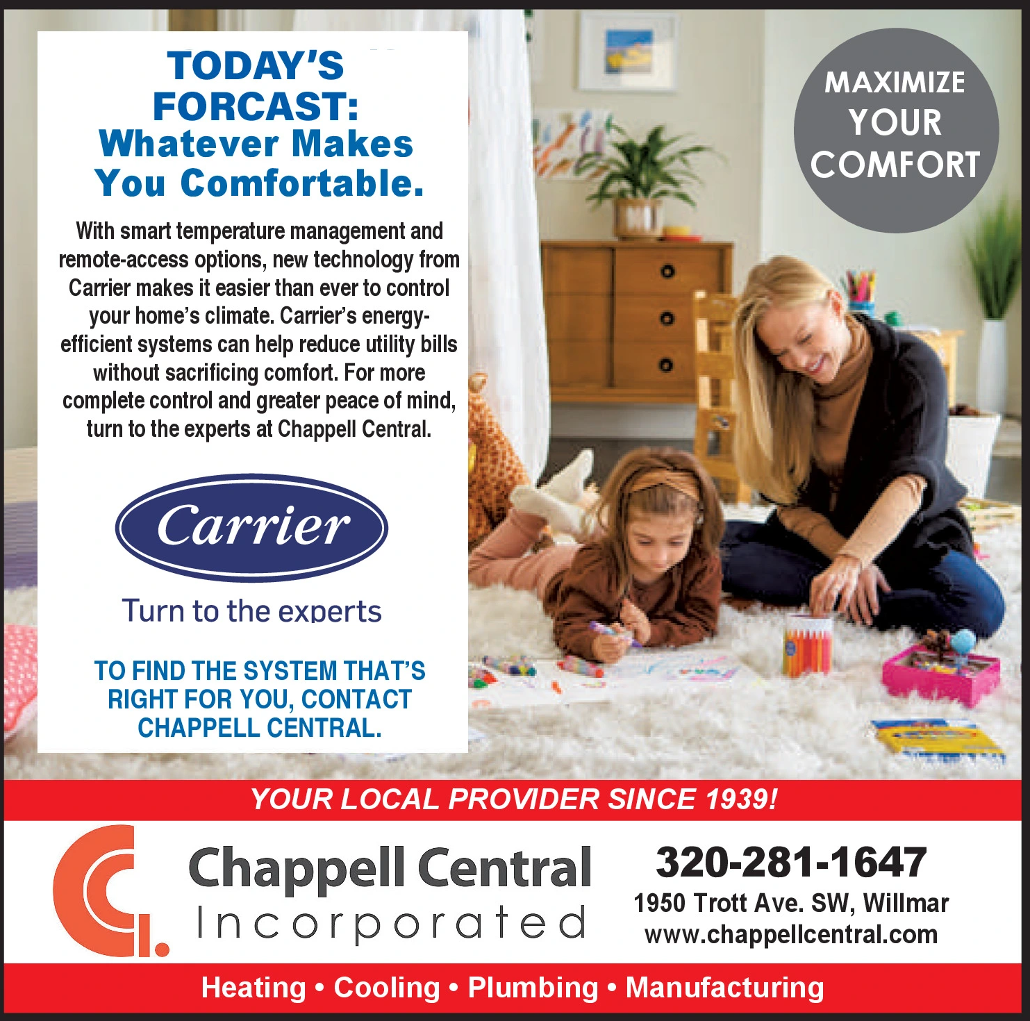 MONDAY, MARCH 3, 2025 Ad - Chappell Central Incorporated - West Central ...
