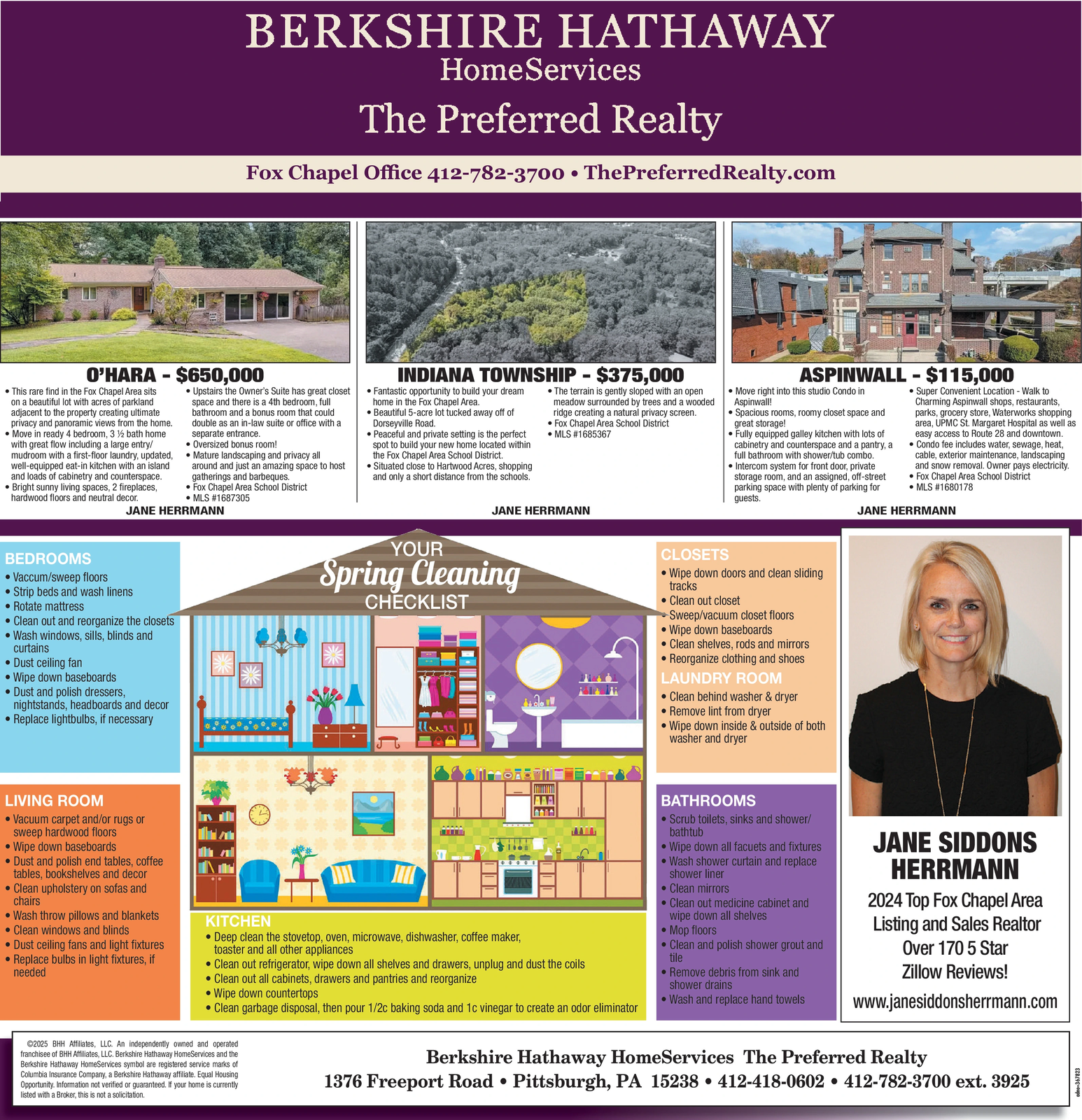 THURSDAY, MARCH 20, 2025 Ad - BHHS The Preferred Realty - Jane Siddons ...