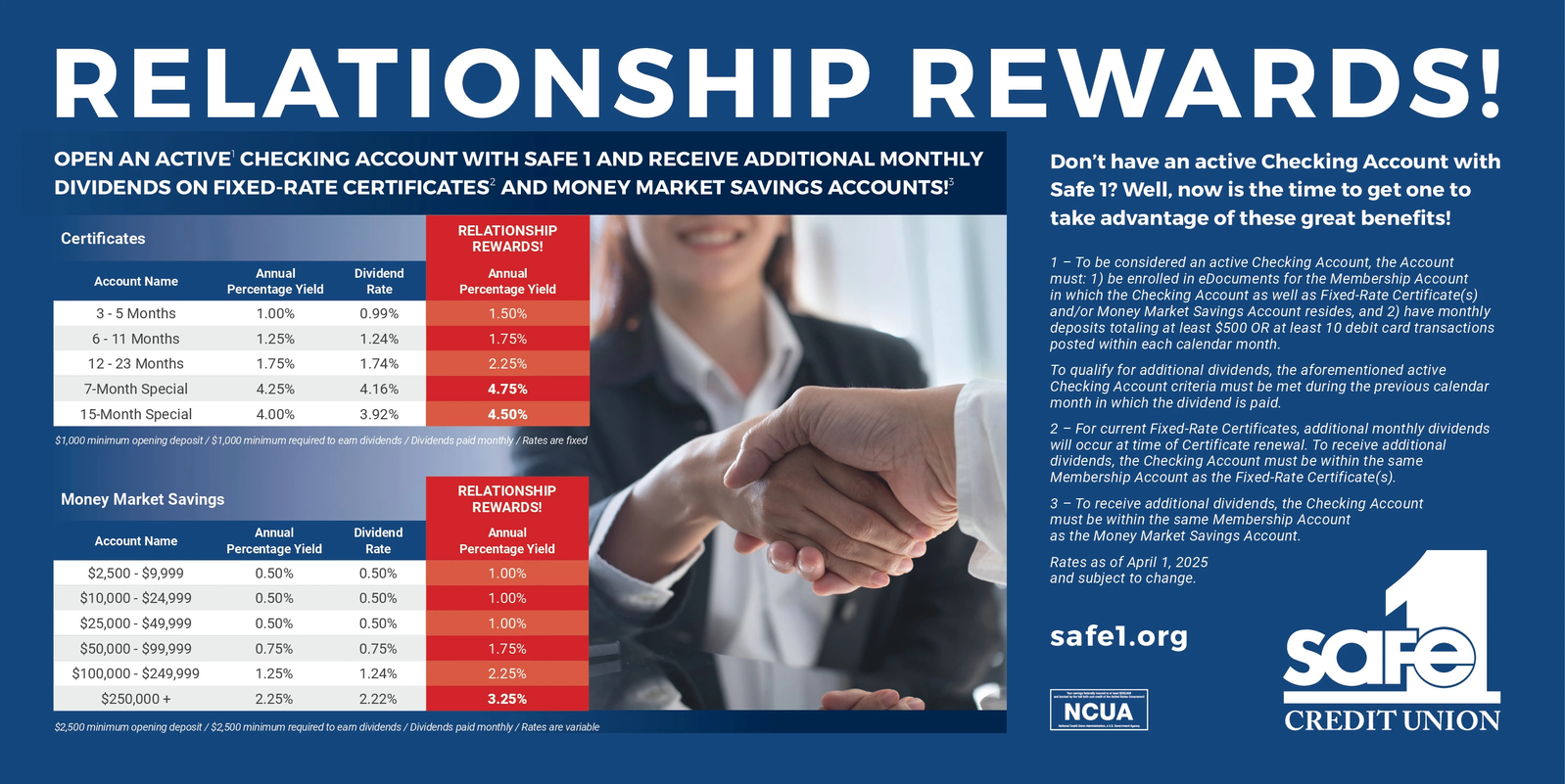 WEDNESDAY, APRIL 9, 2025 Ad - Safe 1 Credit Union Tehachapi - Tehachapi ...