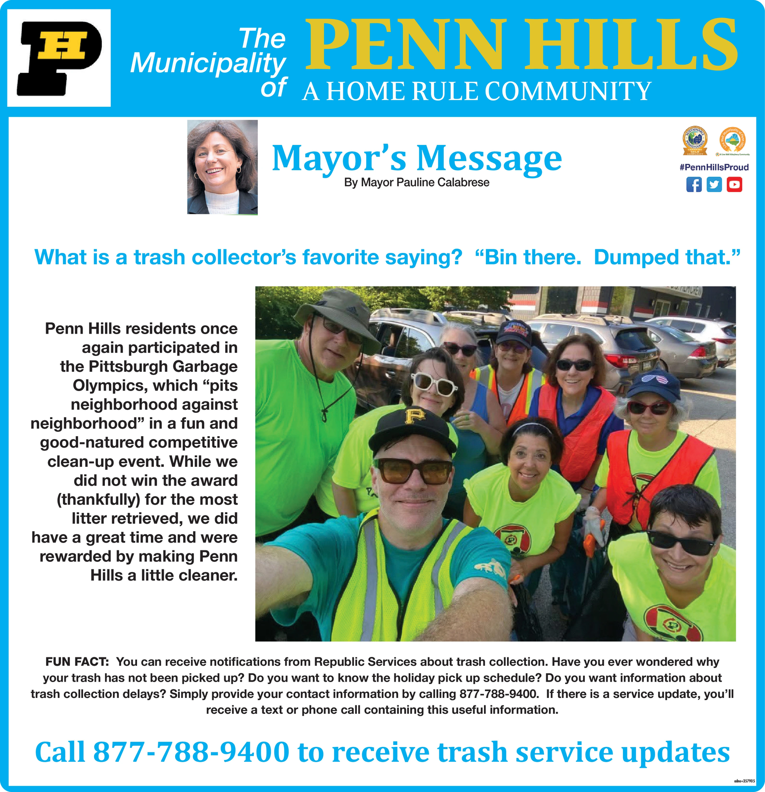 THURSDAY, SEPTEMBER 25, 2025 Ad - Municipality of Penn Hills - Tribune ...