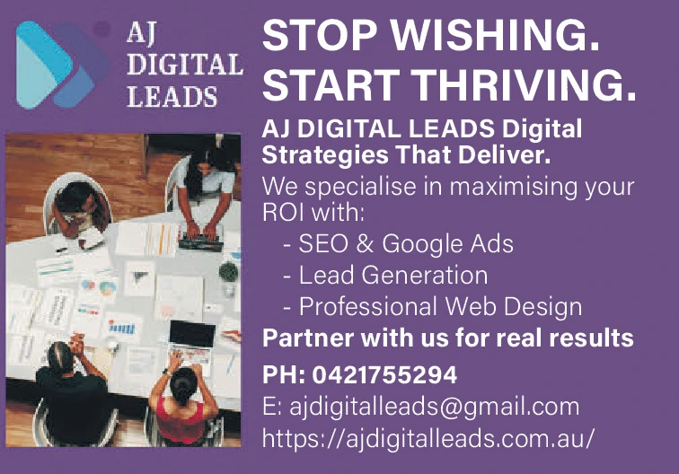 THURSDAY, DECEMBER 11, 2025 Ad - Aj Digital Leads - Illawarra Mercury