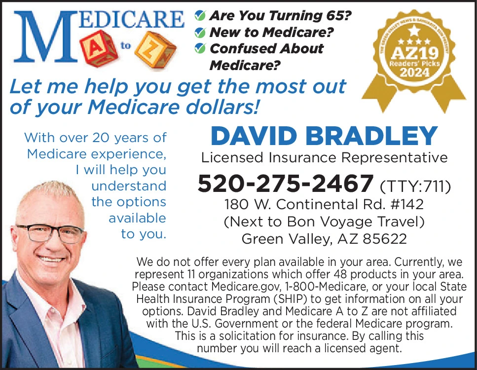 TUESDAY, JANUARY 13, 2026 Ad - Medicare A to Z - David Bradley - Green ...