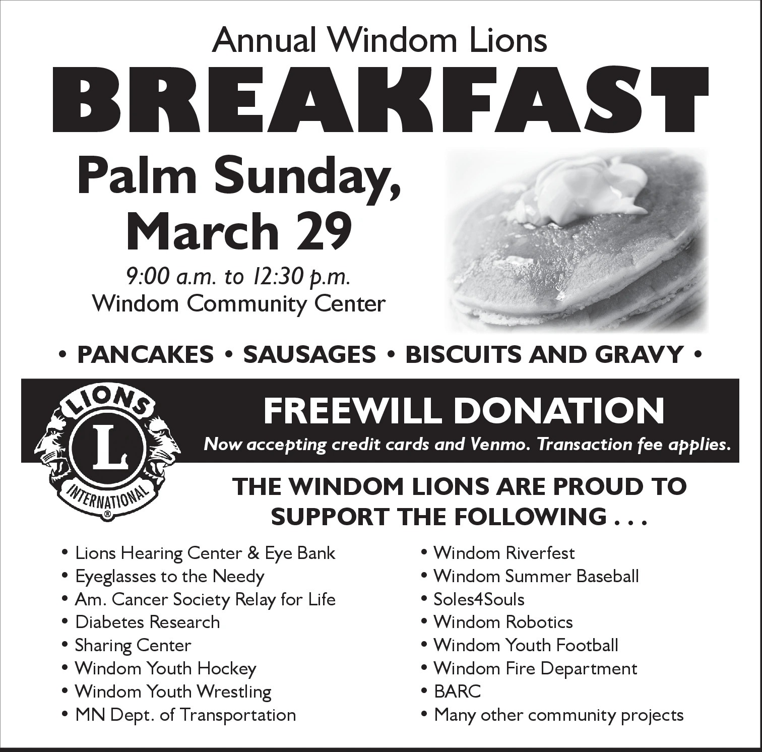 MONDAY, MARCH 23, 2026 Ad - Windom Lions Club - Cottonwood County Citizen