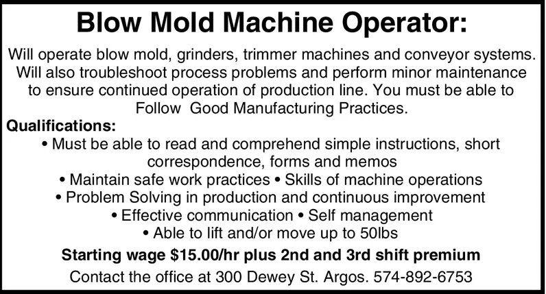 TUESDAY, MAY 22, 2018 Ad - Consolidated Container Co - Pilot-News