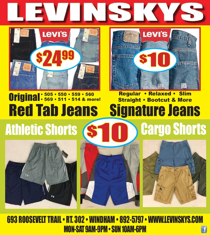 FRIDAY, MAY 25, 2018 Ad - Levinsky's - The Forecaster