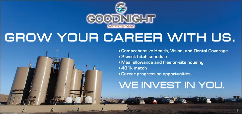 SUNDAY, SEPTEMBER 9, 2018 Ad - Goodnight Midstream - Williston Herald