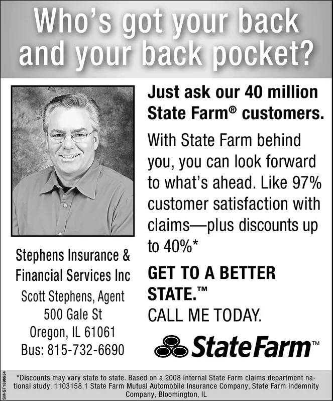 FRIDAY, NOVEMBER 9, 2018 Ad - State Farm - Stephens Insurance ...