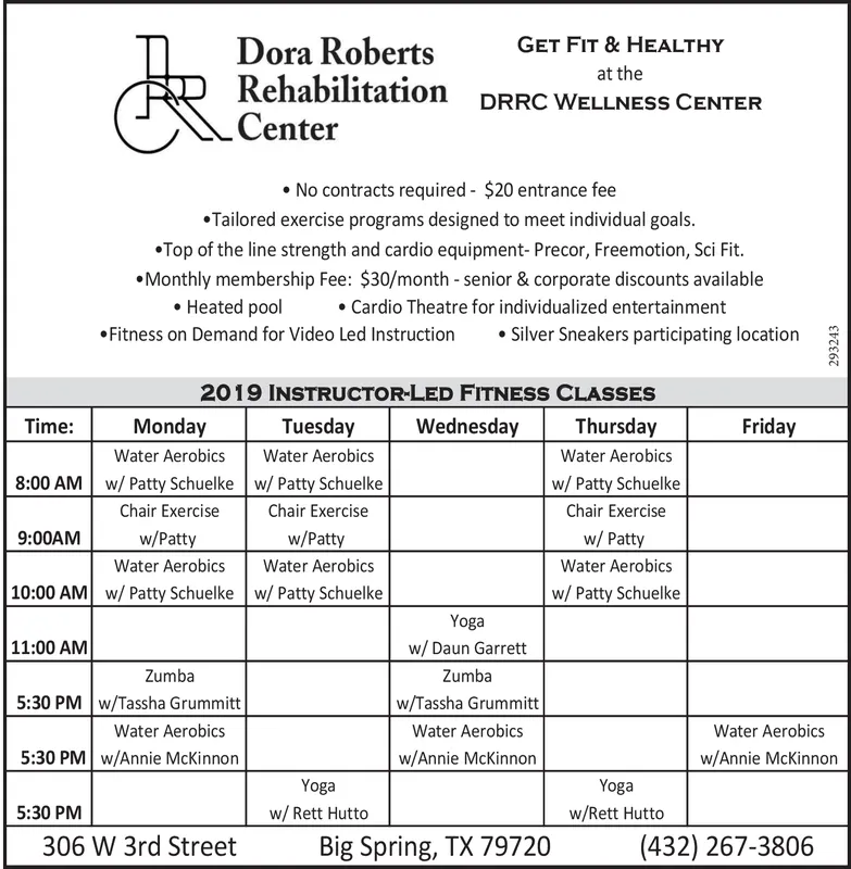 MONDAY, FEBRUARY 18, 2019 Ad - Dora Roberts Rehabilitation Center - Big ...