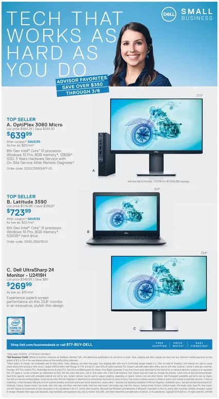 MONDAY, MARCH 4, 2019 Ad - Dell - Chicago - Daily Herald (Paddock)