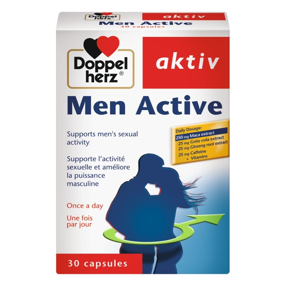 Doppelherz Aktiv Men Active 30 капсули - Paket.mk
