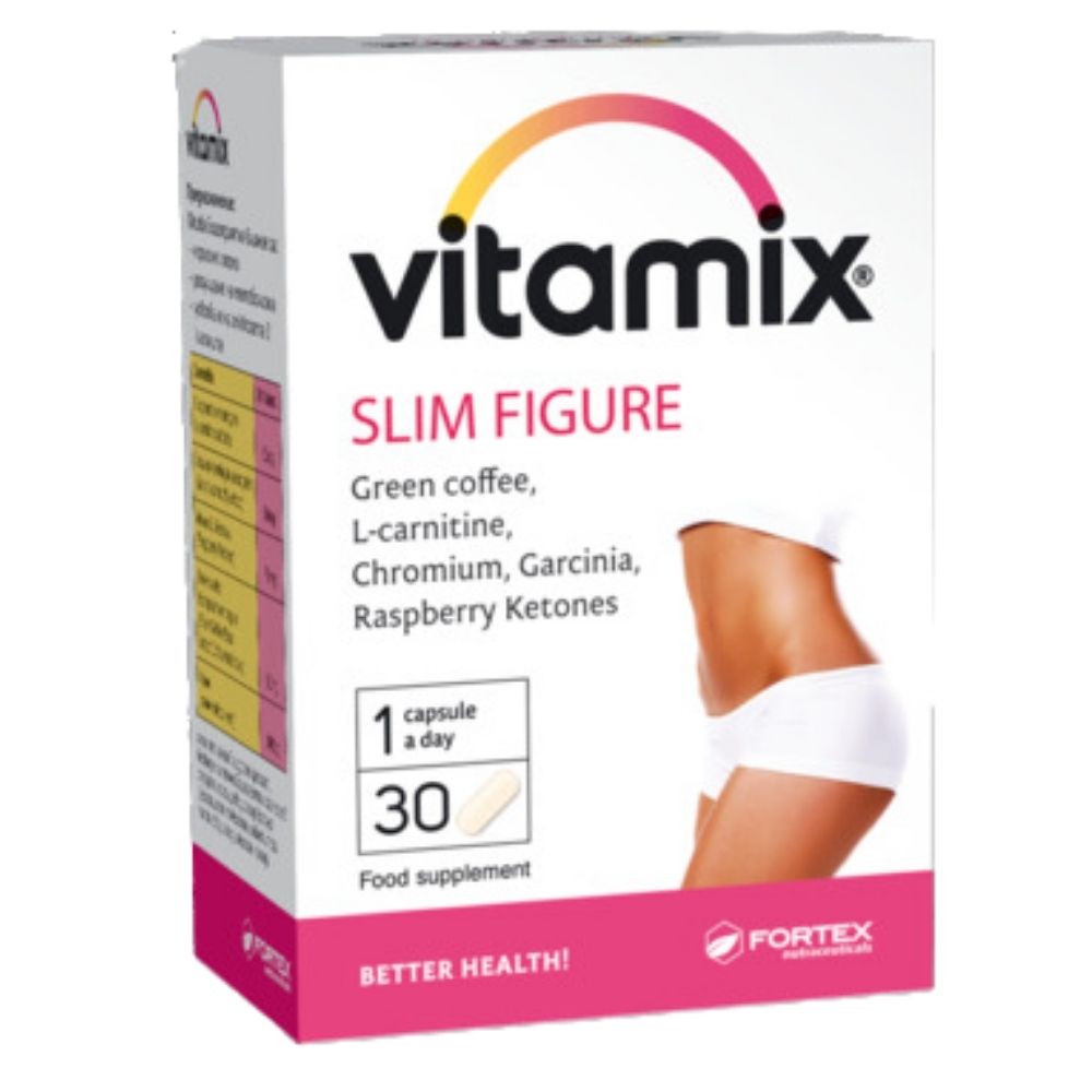 Fortex Vitamix Slim Figure 30 капсули - Paket.mk