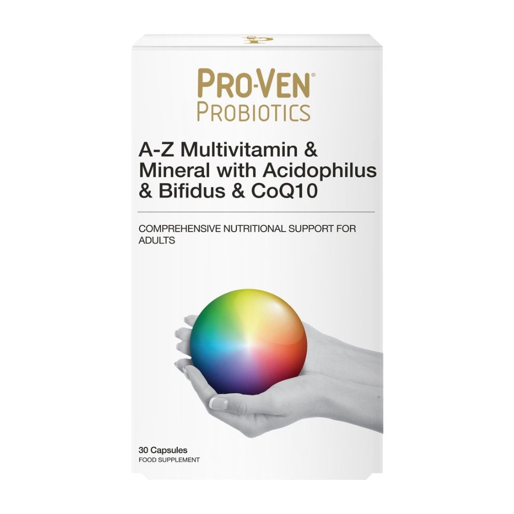 Proven A-Z Мултивитамини и минерали со ацидофилус и бифидус и коензим ...