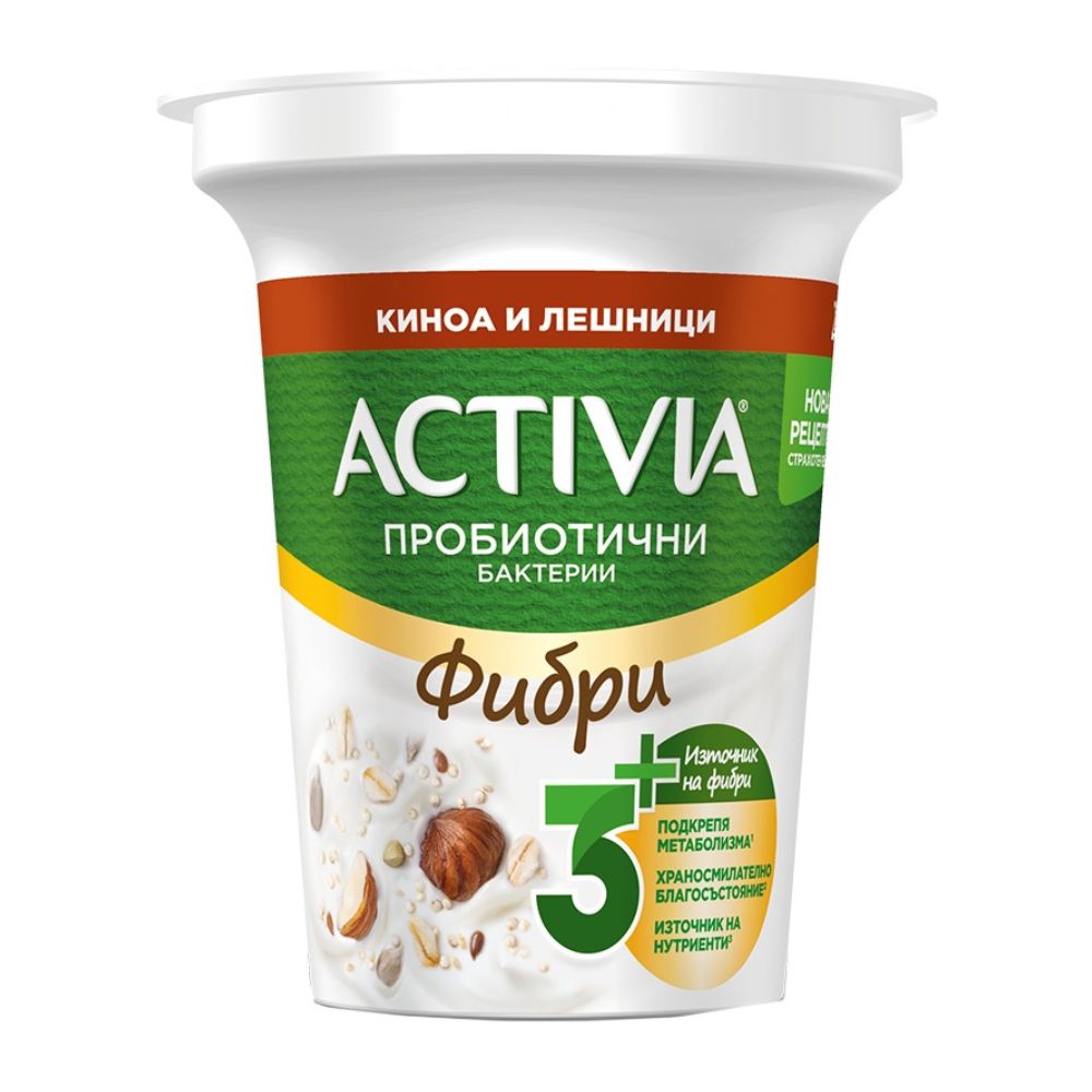 Activia со киноа и лешници 280гр - Paket.mk