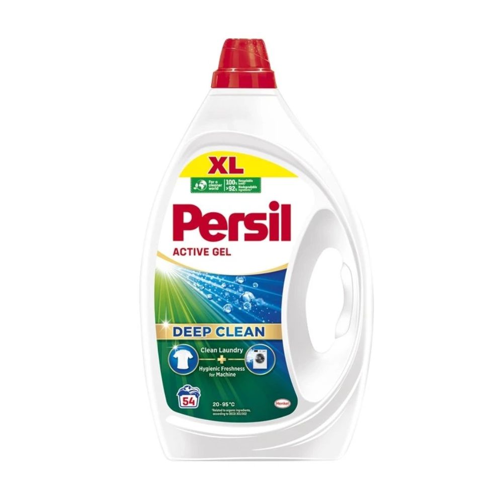 Persil Active Gel Deep Clean Течен детергент 2.43л - Paket.mk