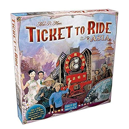 Ticket to Ride Map Collection: Volume 1 - Team Asia & Legendary Asia ...