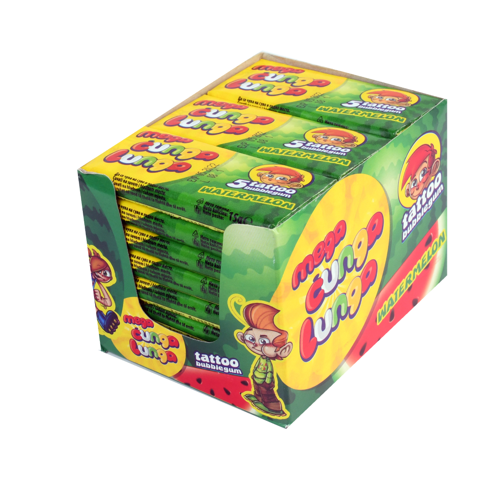 Paket.mk - Cunga Lunga Мастики лубеница со тетоважа 1/1