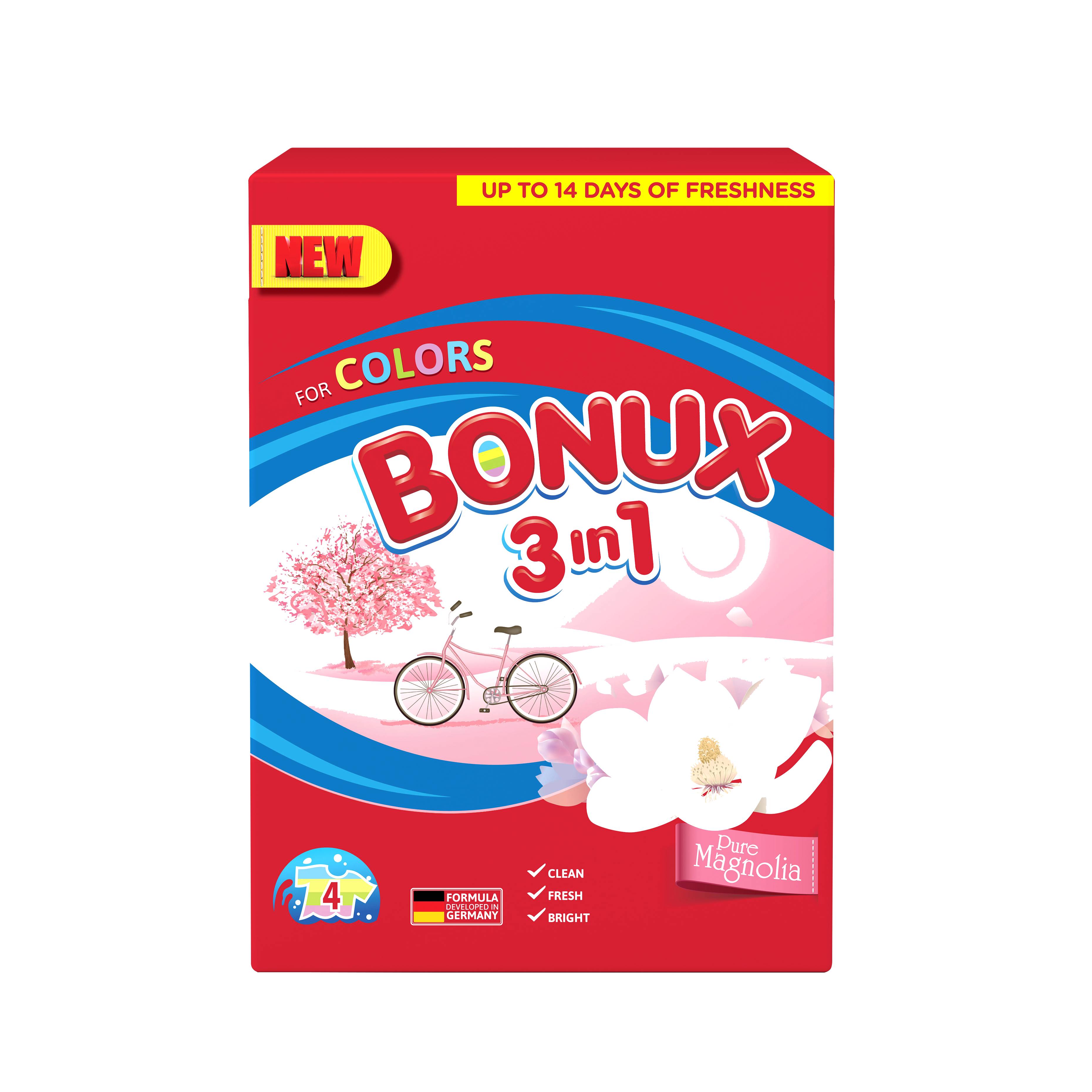 Paket.mk - Bonux Pure Magnolia Прашок за перење 400гр