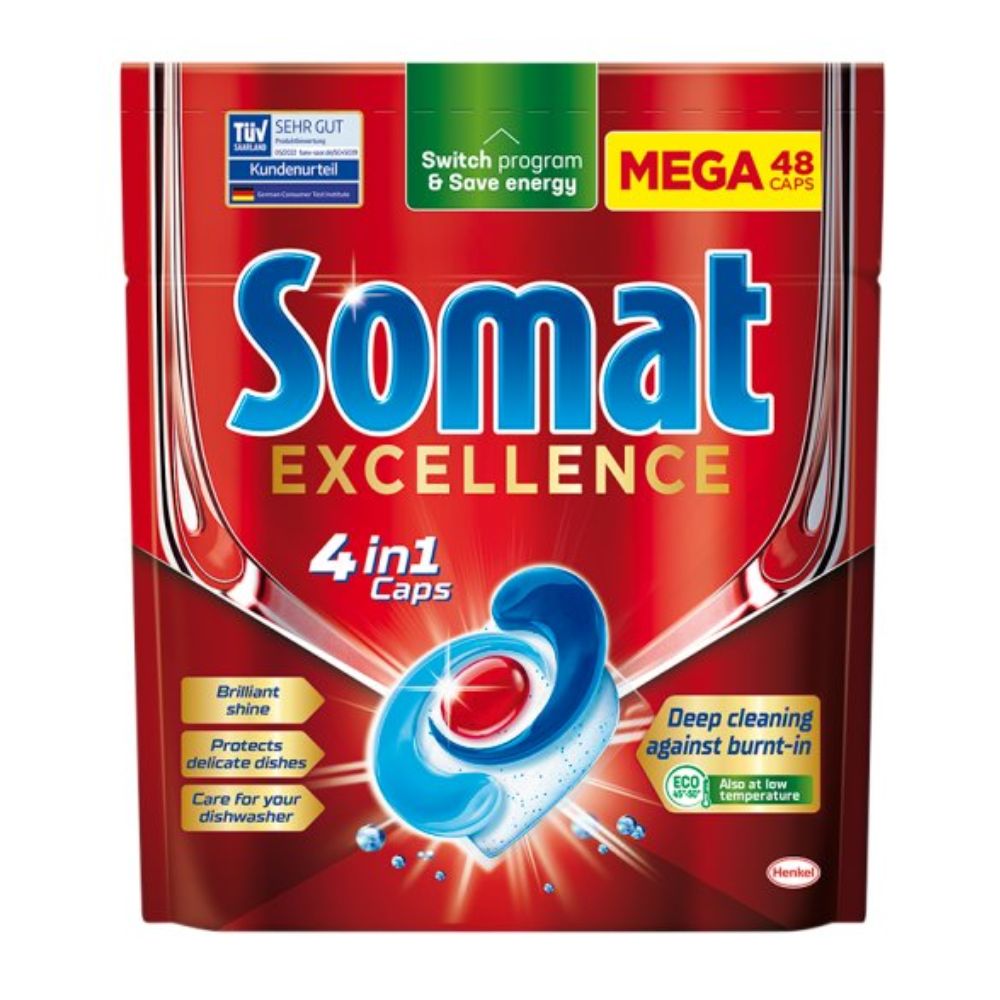Somat Excellence Mega Таблети за машина за садови 48/1 - Paket.mk