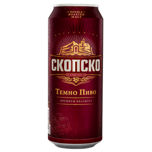 Paket.mk - Скопско Темно пиво лименка 500мл