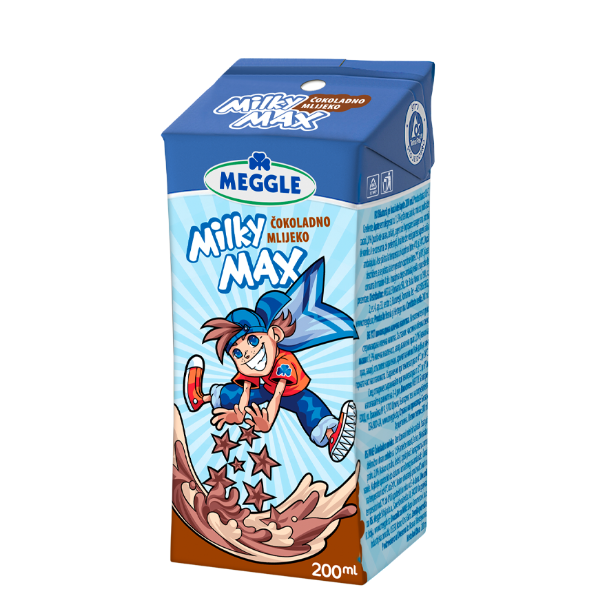 Paket.mk - Meggle Milky Max Чоколадно млеко 200мл