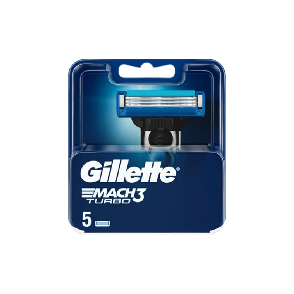 Gillette Mach 3 Turbo Патрони за брич 5/1 - Paket.mk