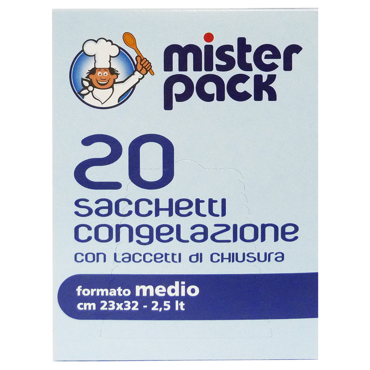 Mister Pack Кеси за замрзнување 2.5л 20/1 - Paket.mk