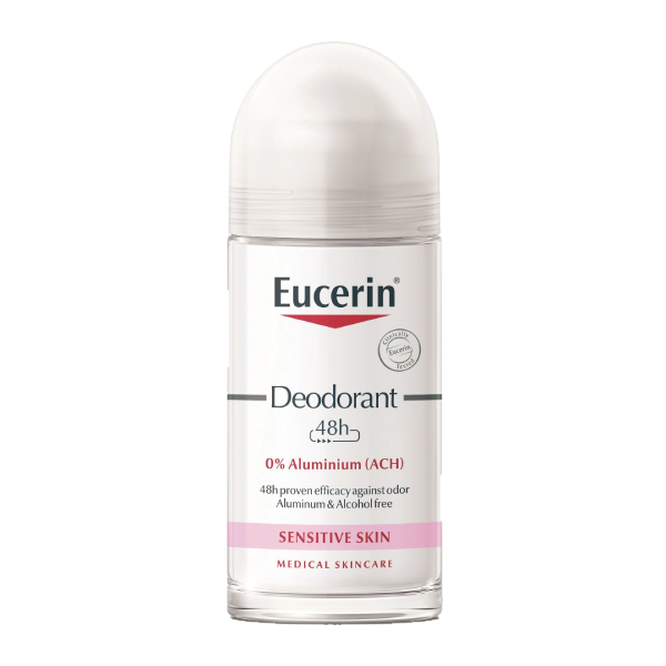 Eucerin Део рол-он за нормално потење без алуминиумски соли 48ч 50мл ...