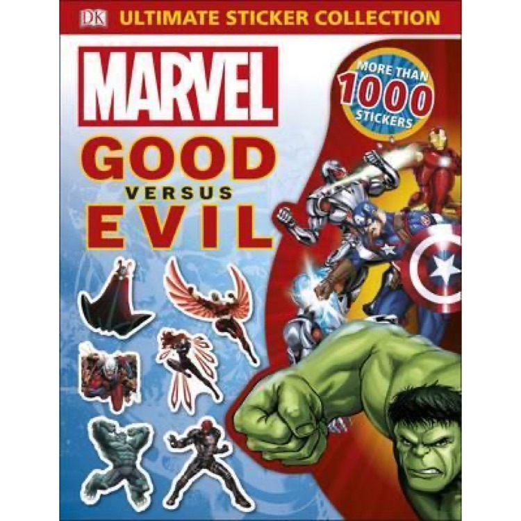 Marvel Good vs Evil Ultimate Sticker Collection - Paket.mk