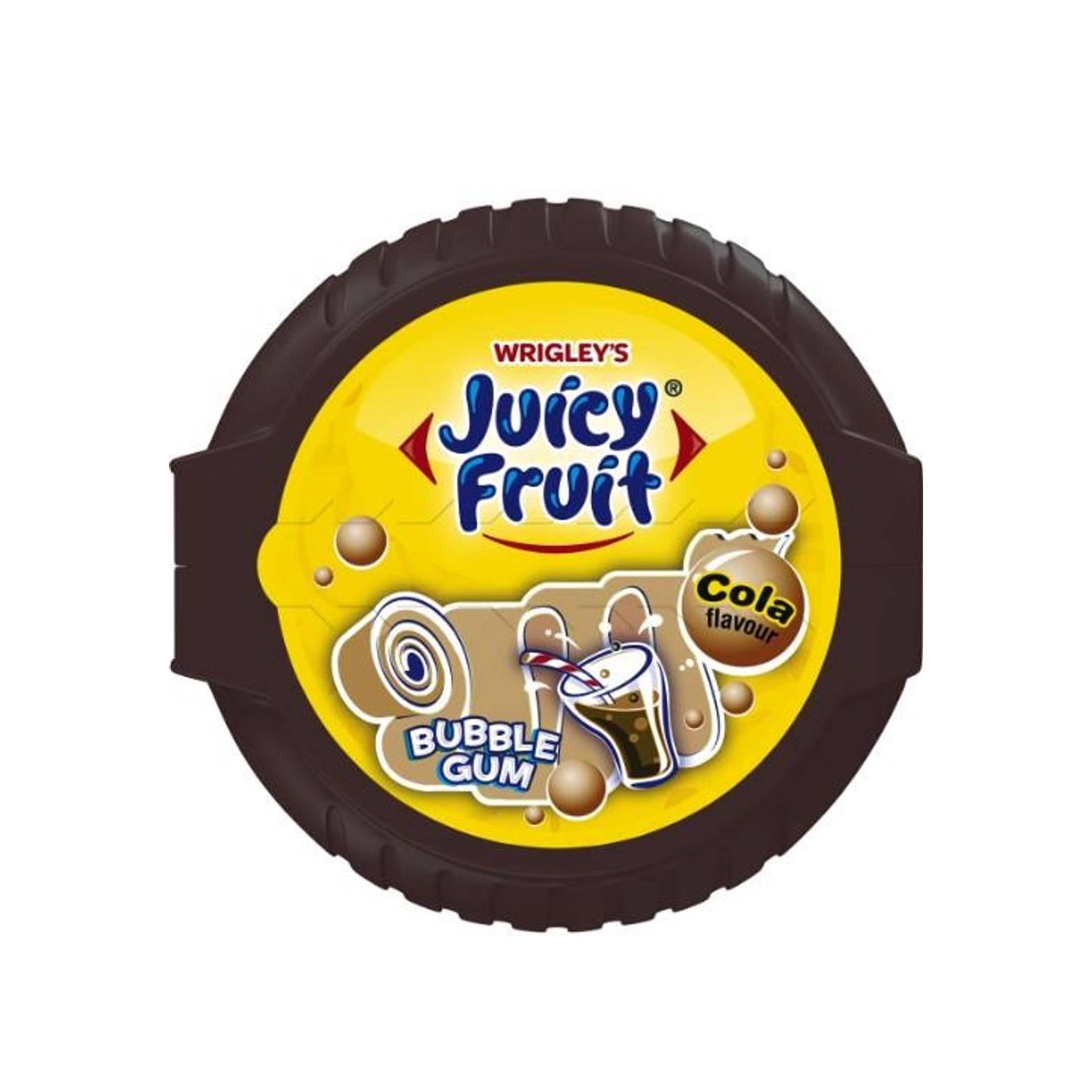 Juicy Fruit Cola Мастики со вкус на кола во лента 56гр - Paket.mk