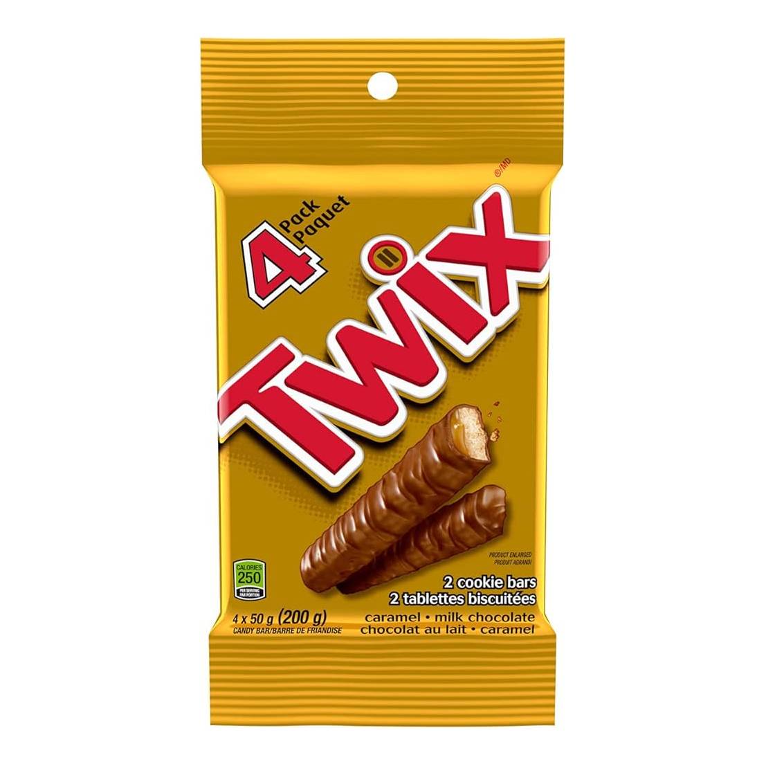 Twix Multipack Чоколаден бар 4x50гр - Paket.mk